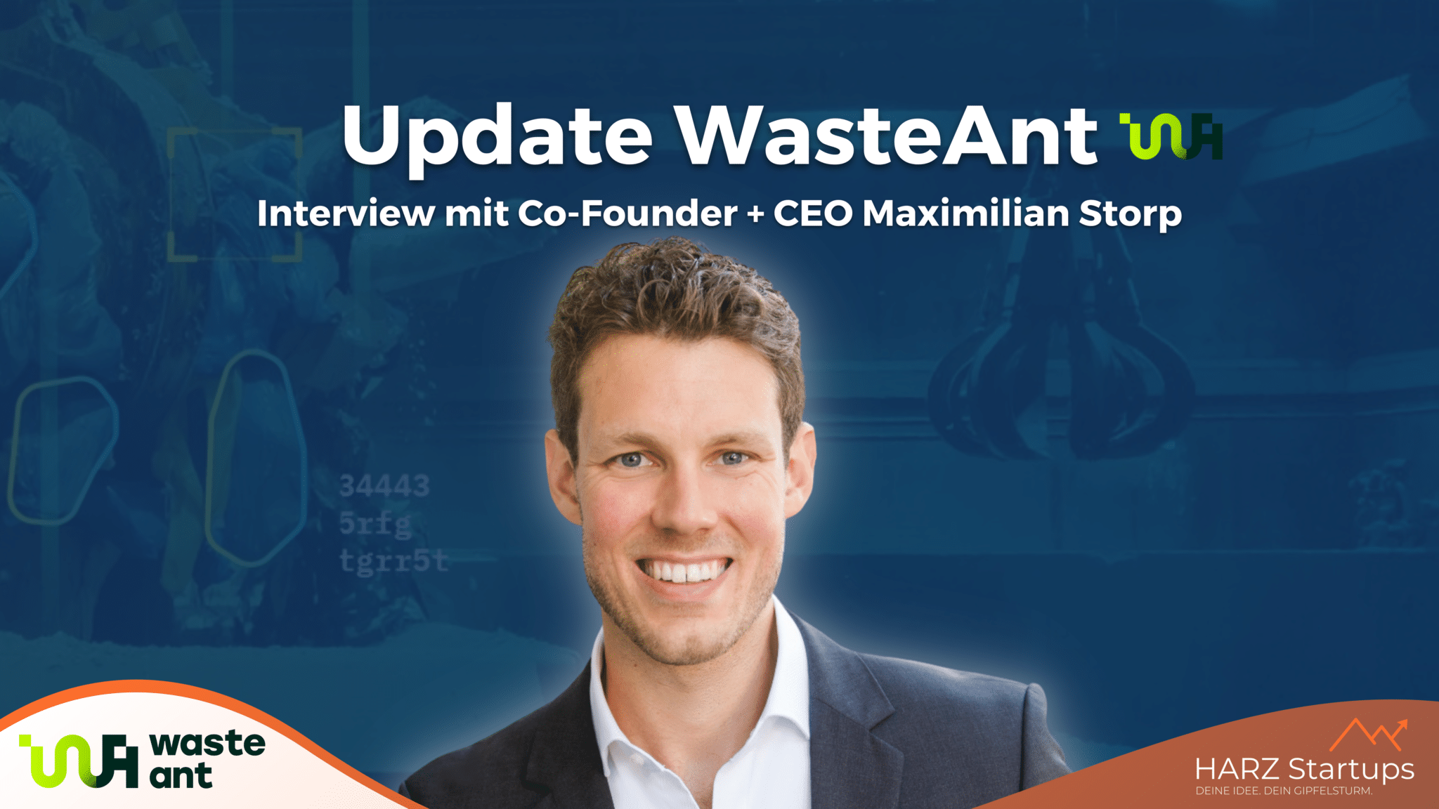 Update WasteAnt - Ein Interview mit Co-Founder & CEO (Business) Maximilian Storp - HARZ Startups